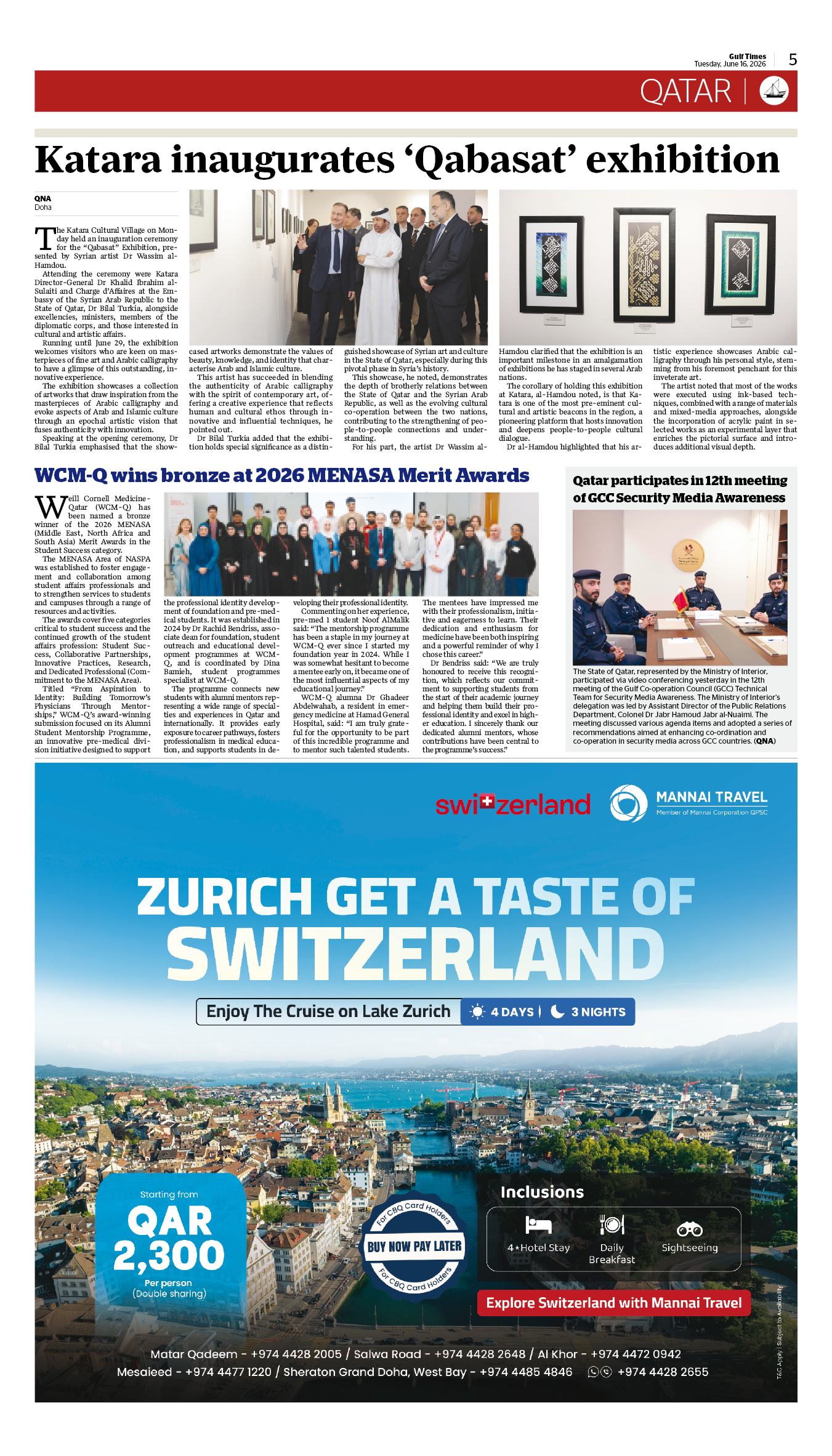 Gulf Times ePaper